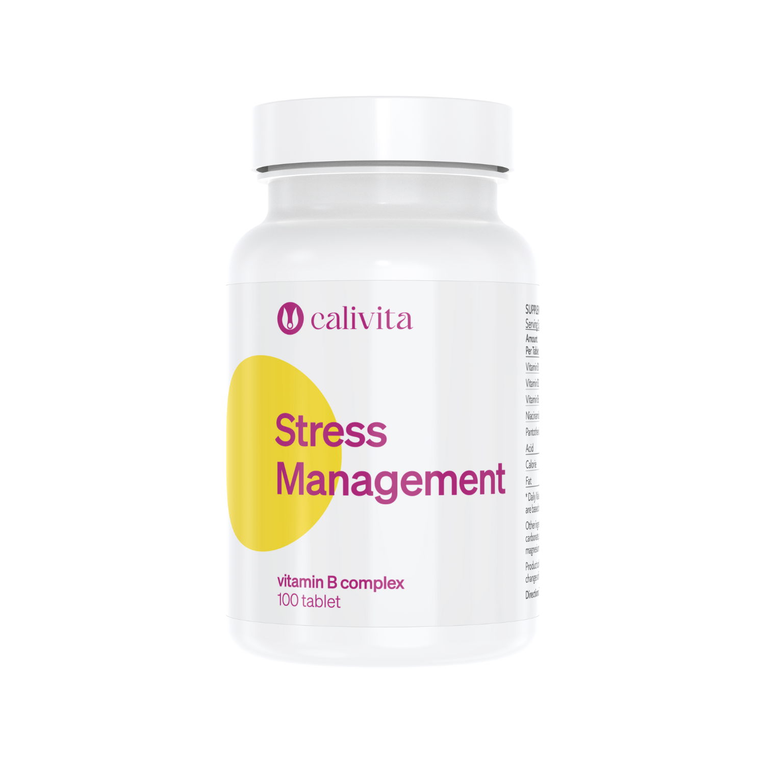 Calivita Stress Management B Complex (100 Tablets) – Vitalaum