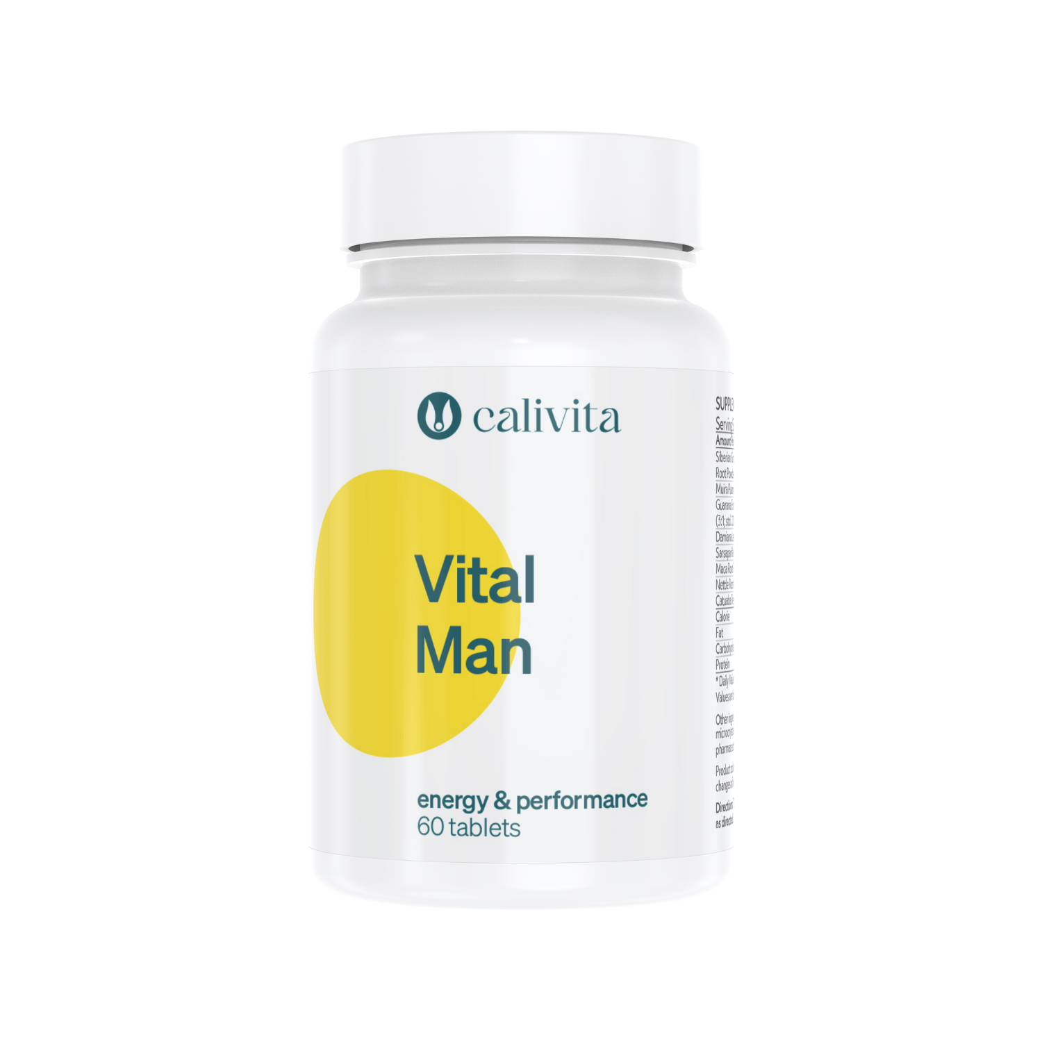 Calivita Vital Man - Men's Performance Enhancer (60 Tablets) – Vitalaum